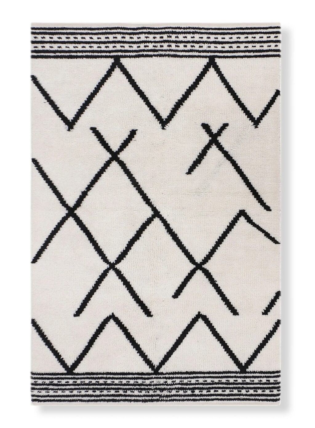 51 Black and White Rugs with Striking High-Contrast Appeal