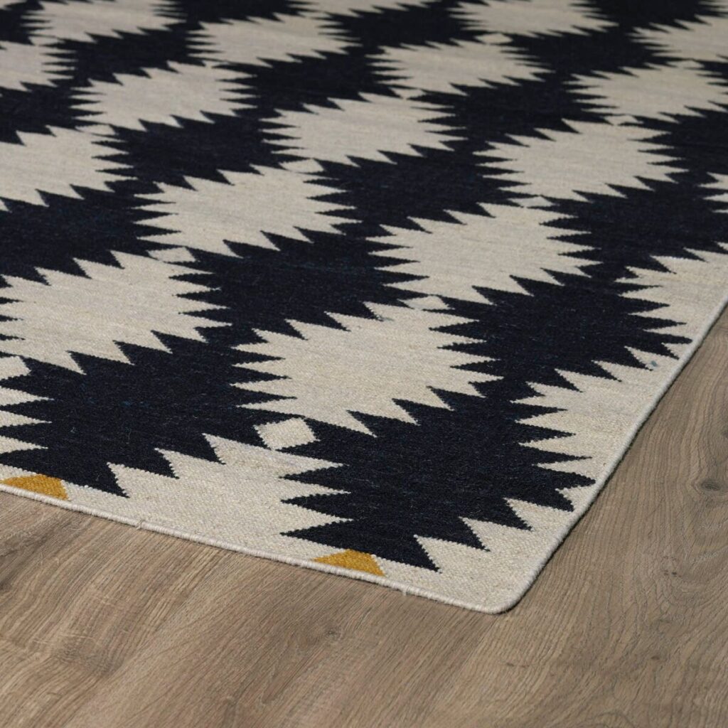 51 Black and White Rugs with Striking High-Contrast Appeal