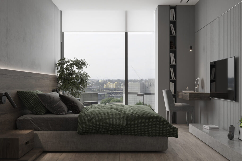 High-end City Apartment Tour (With Floor Plan)