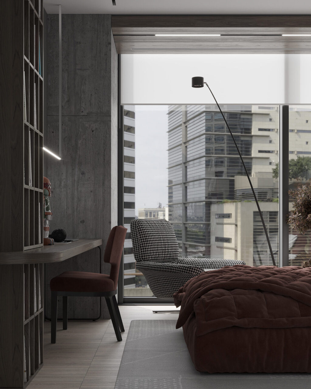 High-end City Apartment Tour (With Floor Plan)