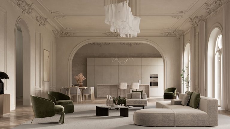 51 Neoclassical Living Rooms With Tips And Accessories To Help You ...