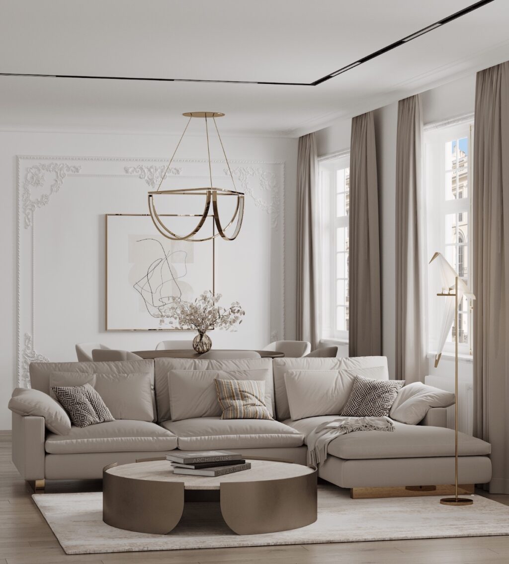 round modern coffee table | Interior Design IdeasInterior Design Ideas.