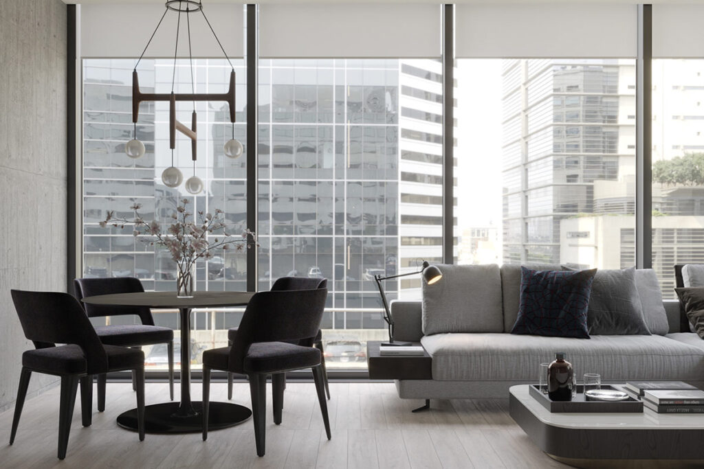 High-end City Apartment Tour (With Floor Plan)