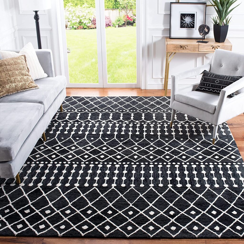 51 Black and White Rugs with Striking High-Contrast Appeal
