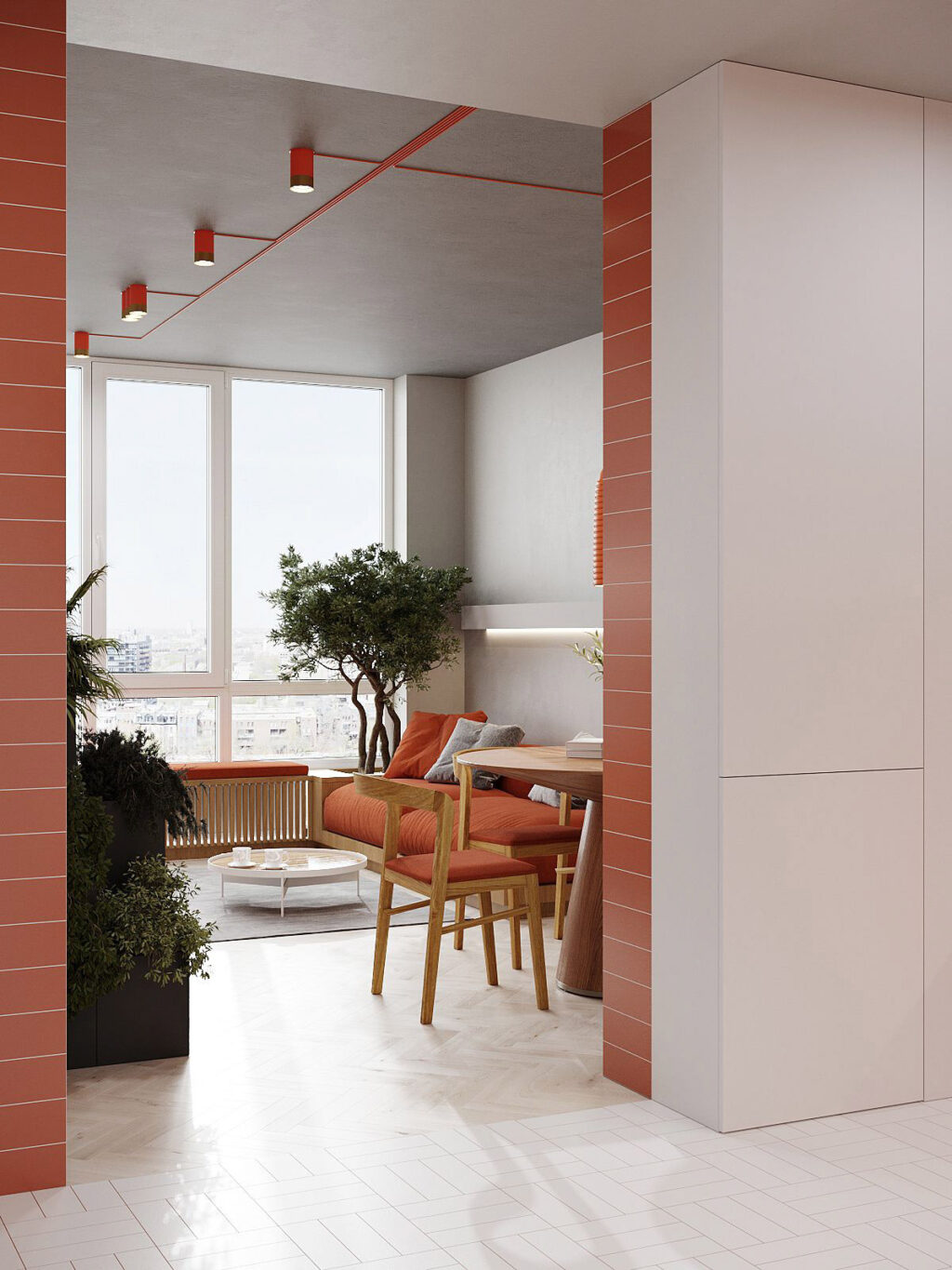 Turn Up The Fun Factor With Orange Interior Design