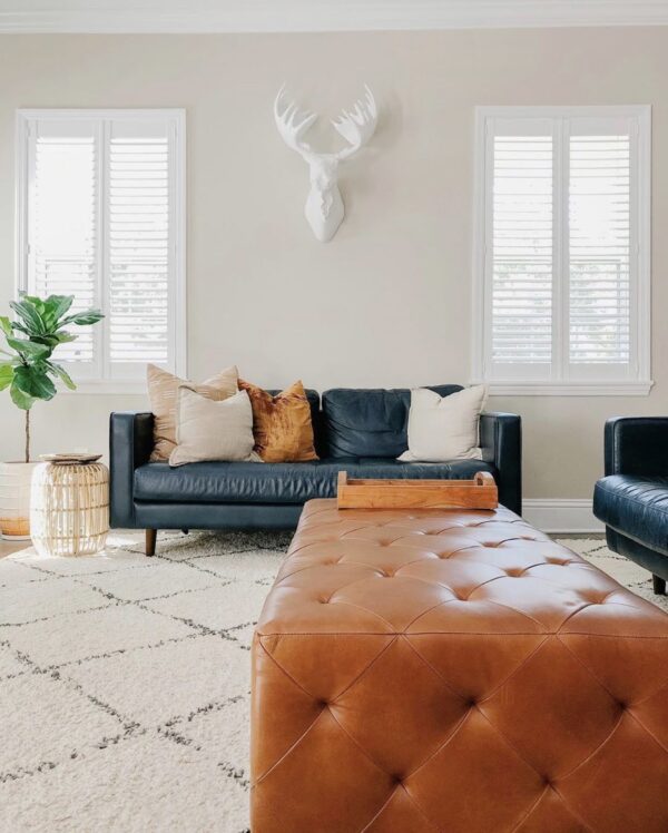 40 Blue Couch Living Rooms With Tips And Ideas To Design Around The Color