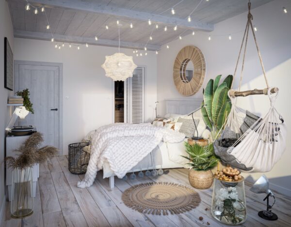 boho aesthetic bedroom.1 | Interior Design Ideas
