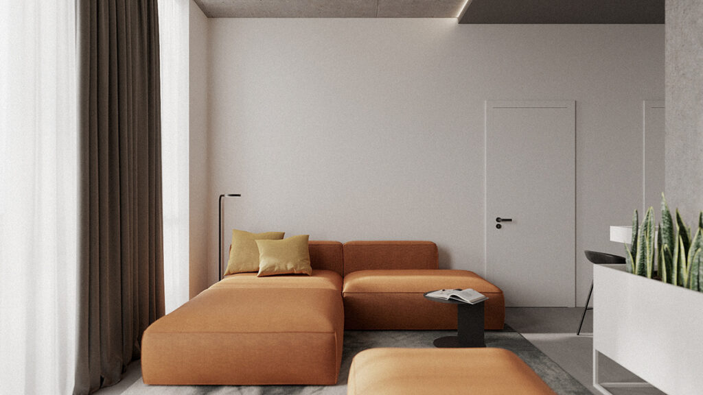 brown sofa | Interior Design Ideas