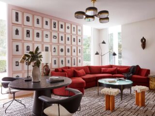 40 Red Couch Living Rooms With Tips And Ideas To Design Around The Color
