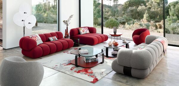 40 Red Couch Living Rooms With Tips And Ideas To Design Around The Color