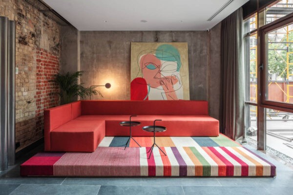 40 Red Couch Living Rooms With Tips And Ideas To Design Around The Color