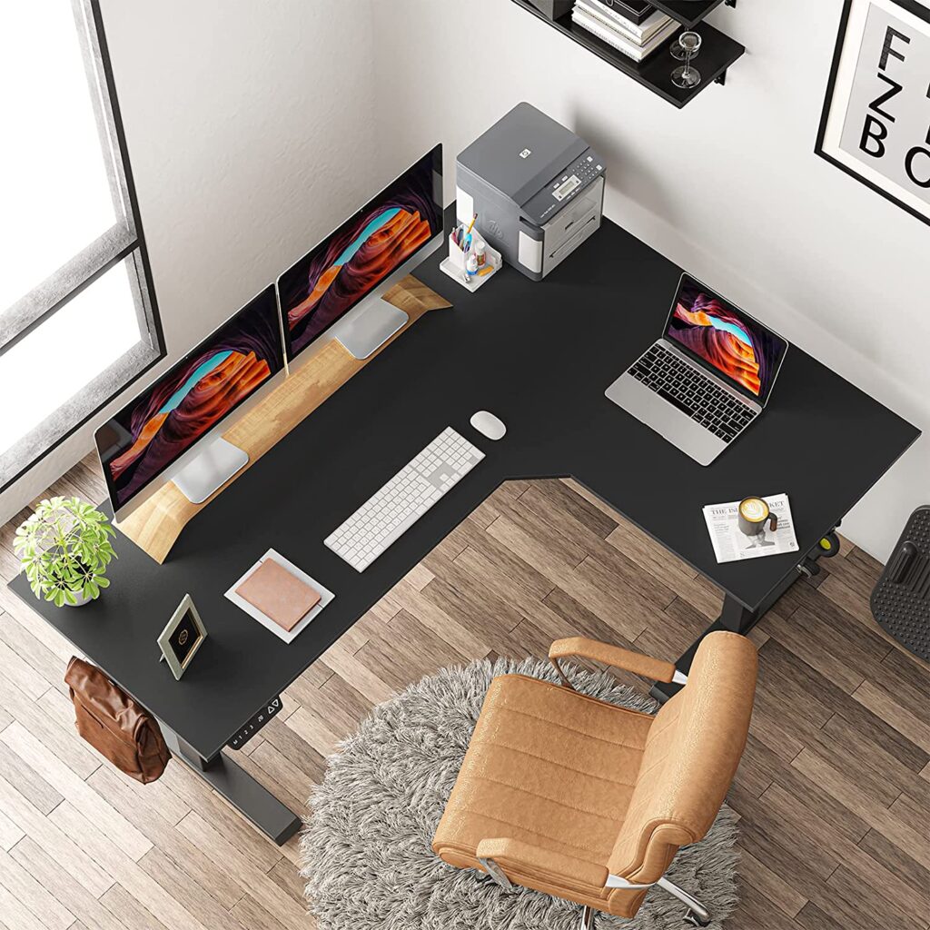 51 L-Shaped Desks to Maximize Your Work-From-Home Productivity