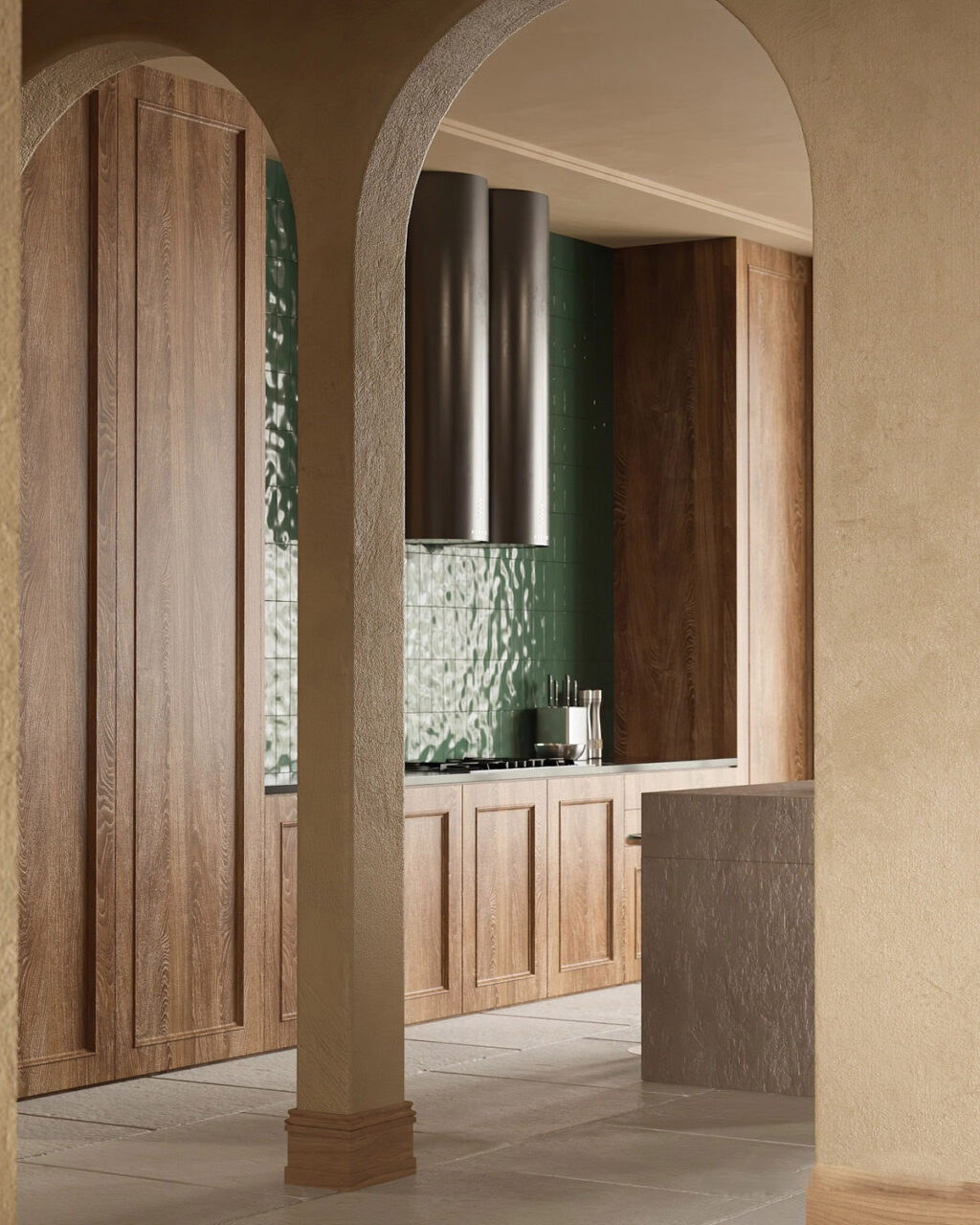 wooden kitchen | Interior Design Ideas