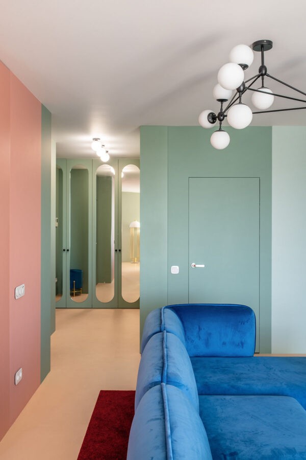 Creating Unique Interiors With Bold Color Contrast