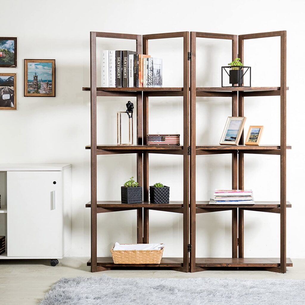 designer collapsible display shelves for living room pop-up shop ...