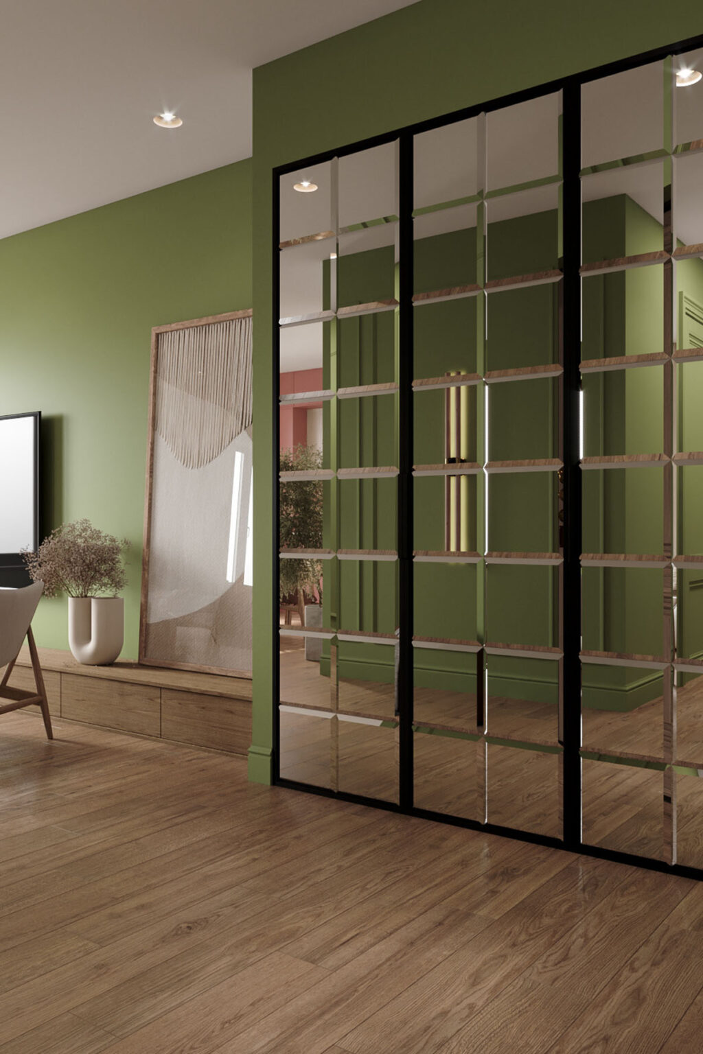 Creating Unique Interiors With Bold Color Contrast