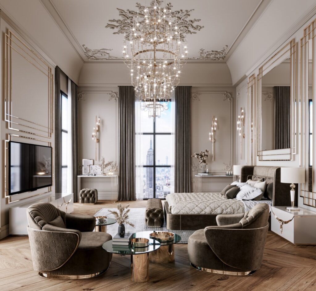 40 Neoclassical Bedroom Design Ideas With Tips & Accessories To Help ...
