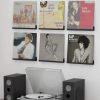 stylish modern wall display shelves for vinyl records how to transform ...