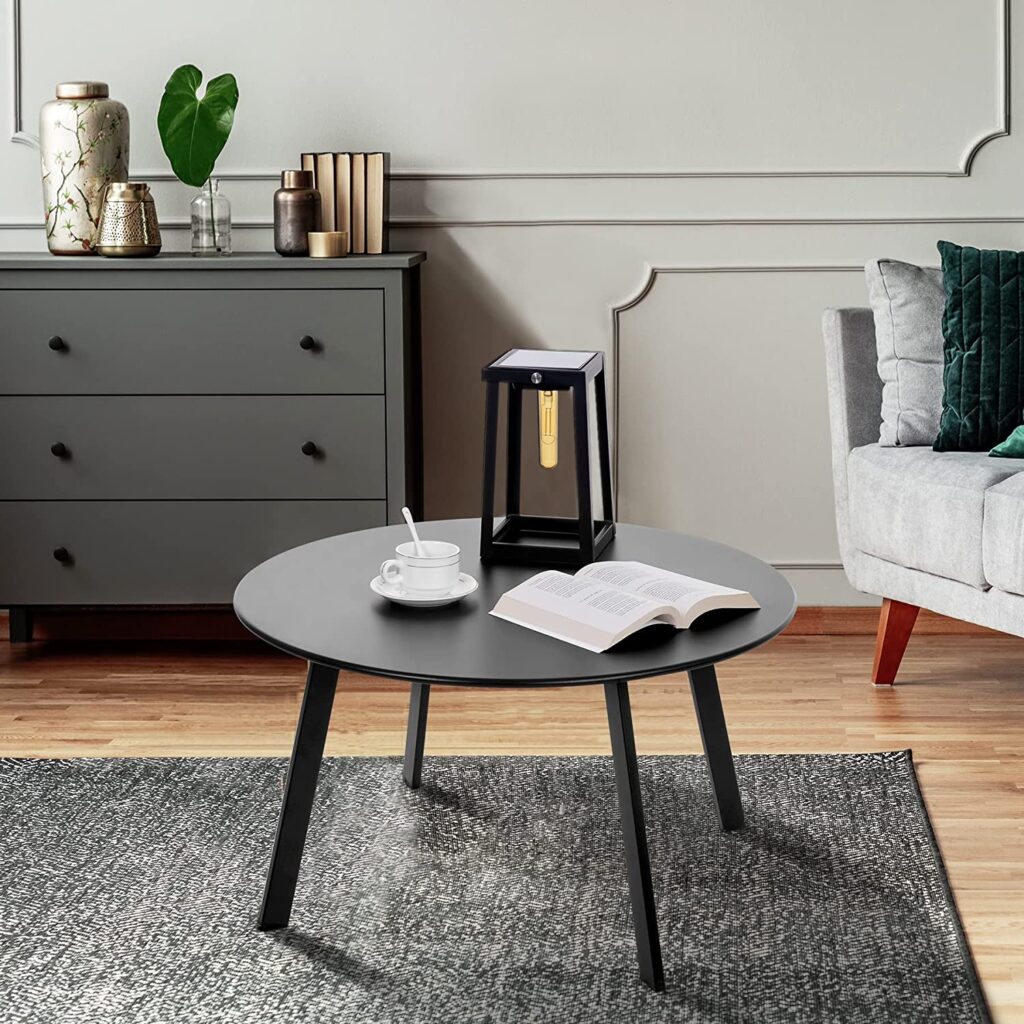 51 Black Coffee Tables for a Chic Living Room Layout