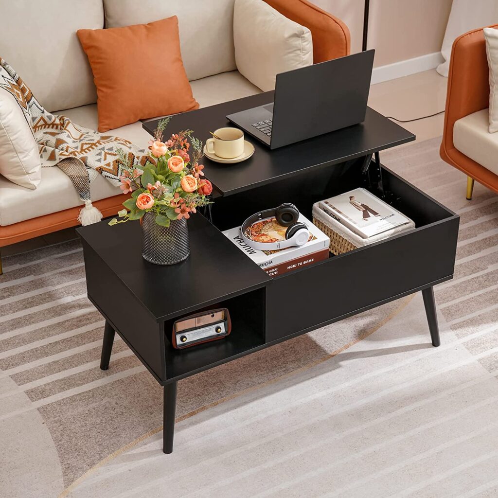 51 Black Coffee Tables for a Chic Living Room Layout