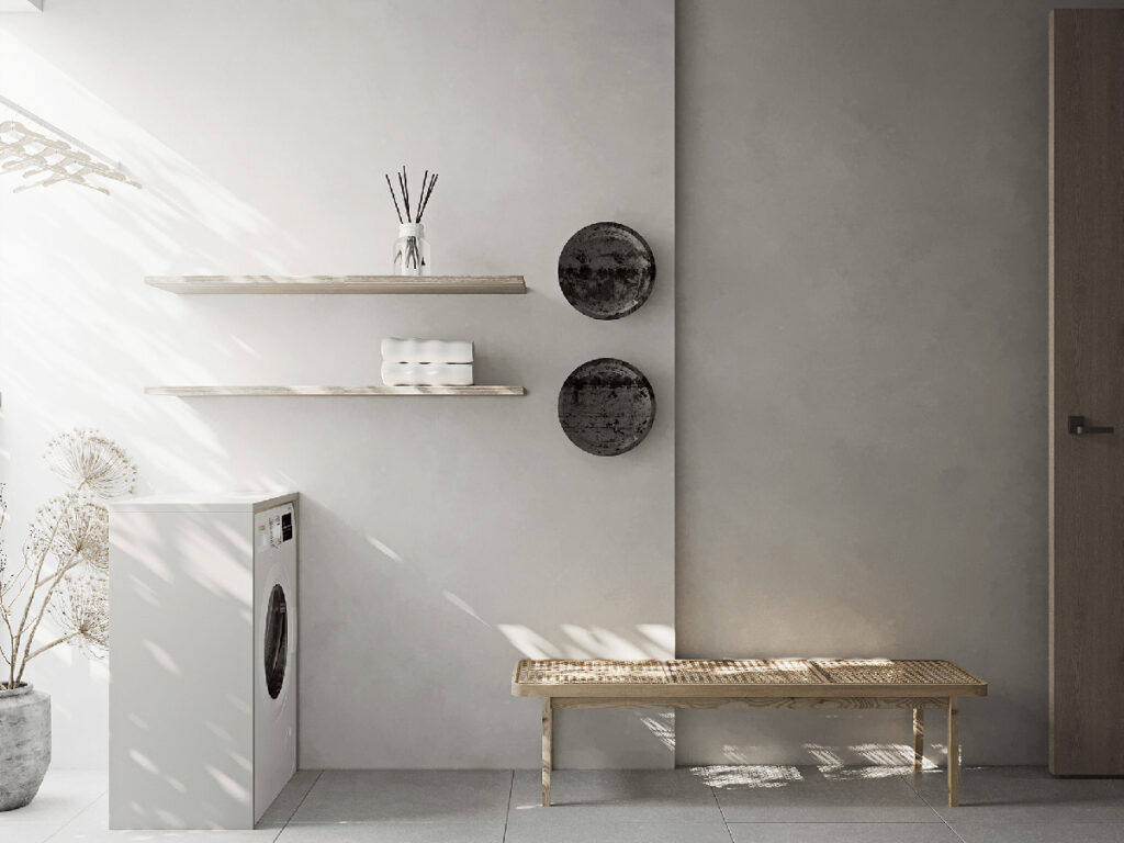 Japandi Interiors Featuring The Curved Decor Trend