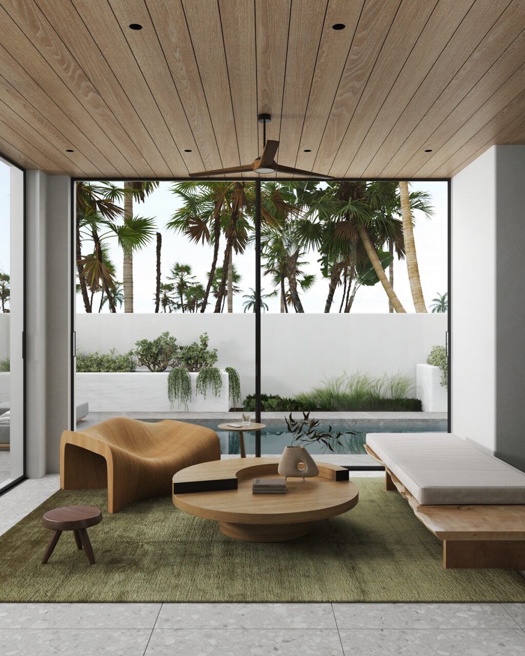 light filled living room connected with nature | Interior Design Ideas light filled living room connected with nature | Interior Design Ideas
