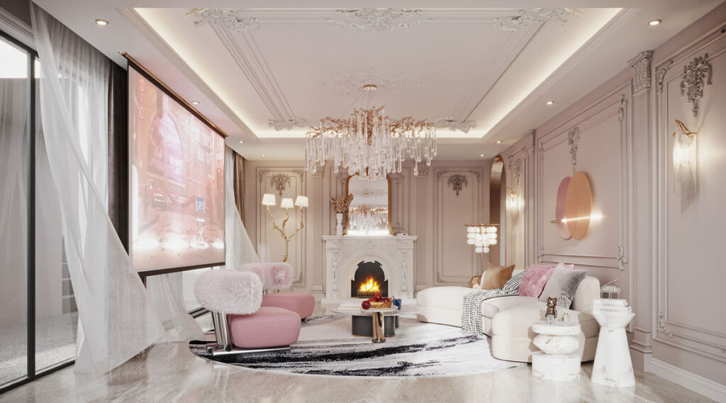Neoclassical Interiors With Extraordinary Furniture