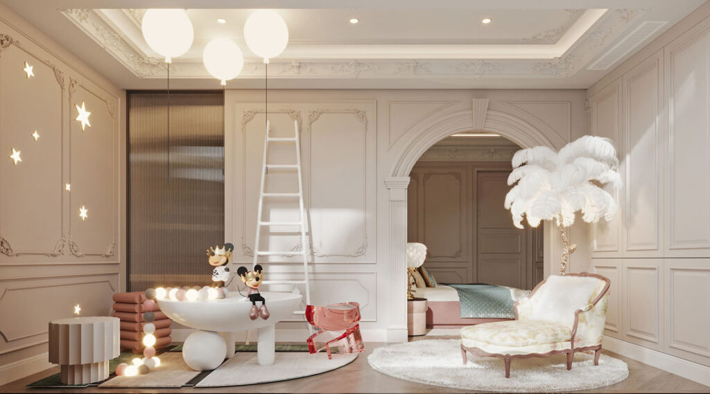 Neoclassical Interiors With Extraordinary Furniture