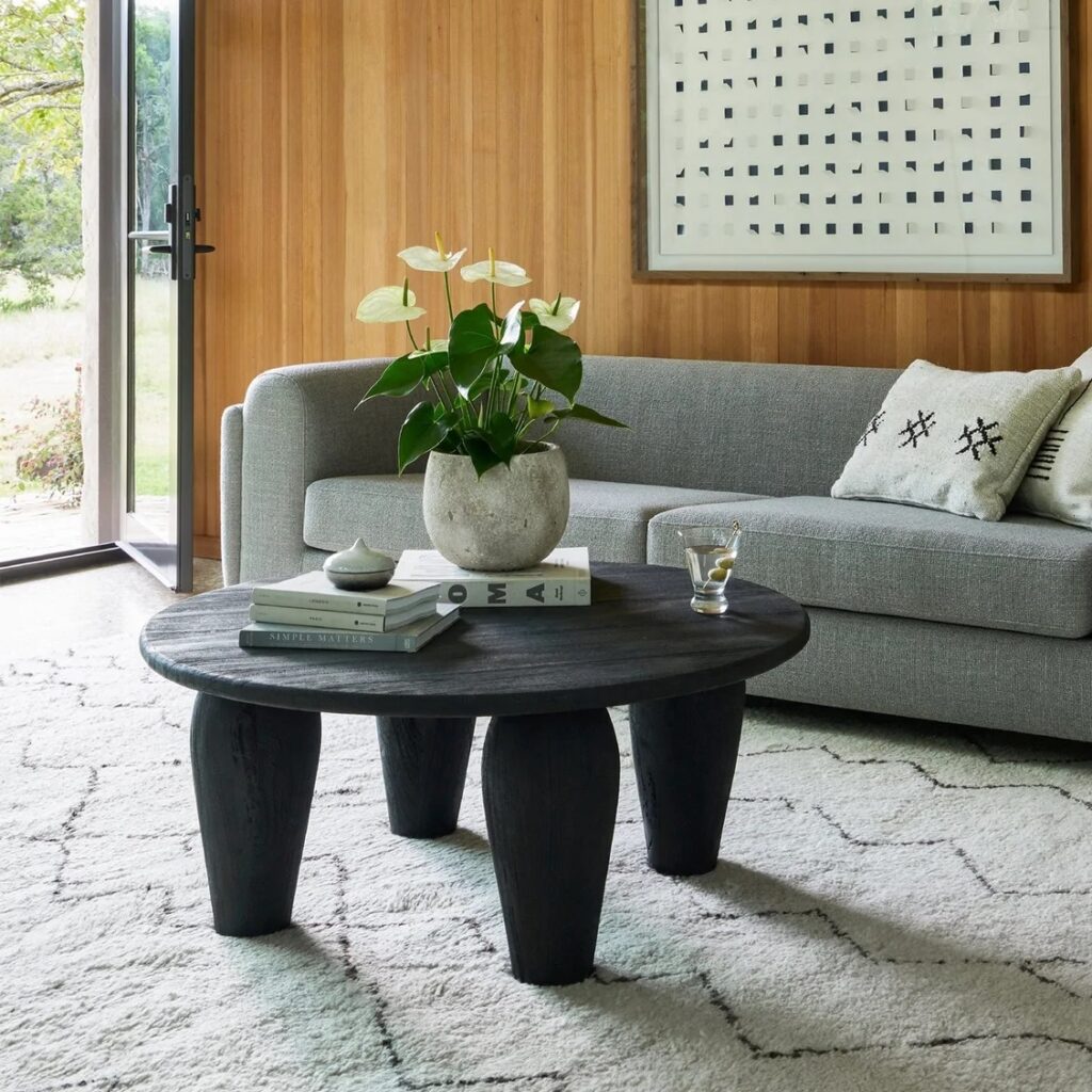 51 Black Coffee Tables for a Chic Living Room Layout