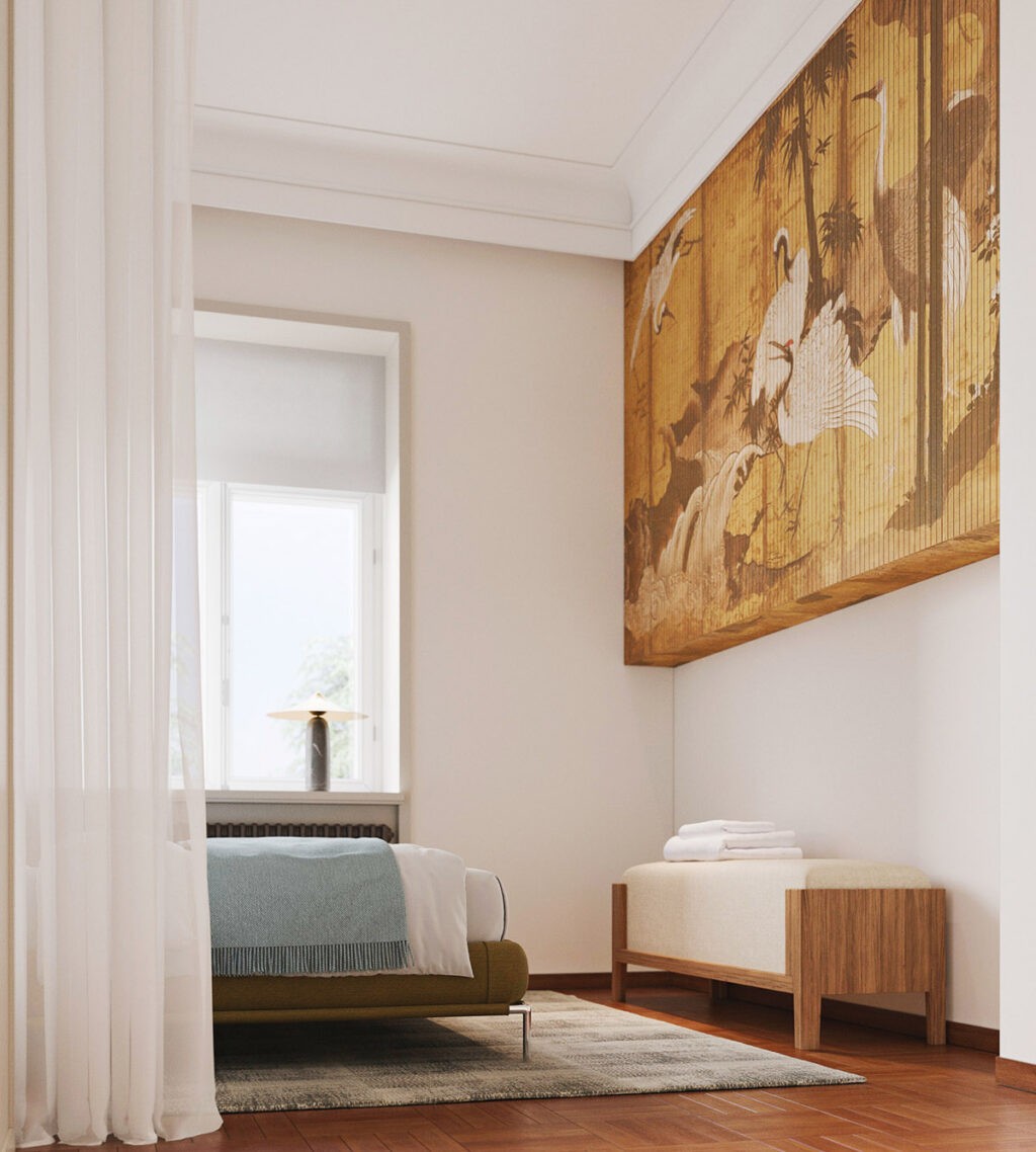 Cheerful Moden Home Interior With Colorful Accents