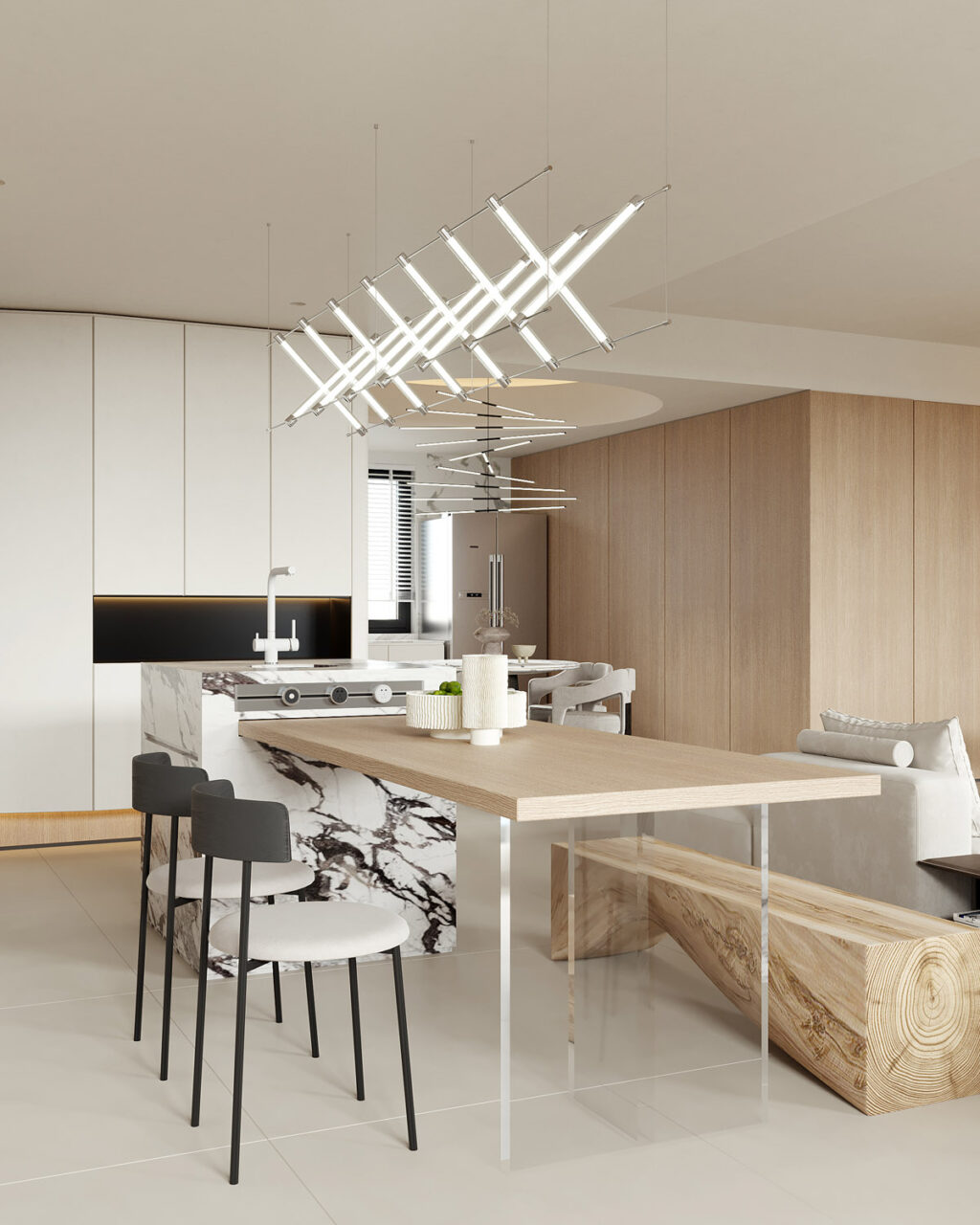 wooden dining bench | Interior Design IdeasInterior Design Ideas.