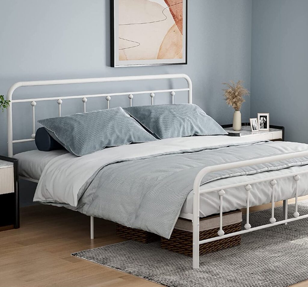 51 White Bed Frames to Brighten Your Bedroom Decor