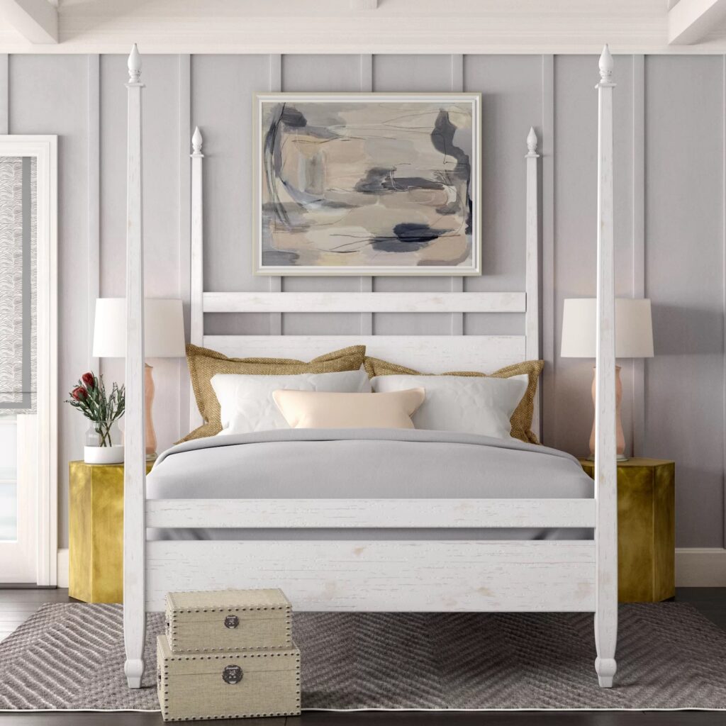 51 White Bed Frames to Brighten Your Bedroom Decor