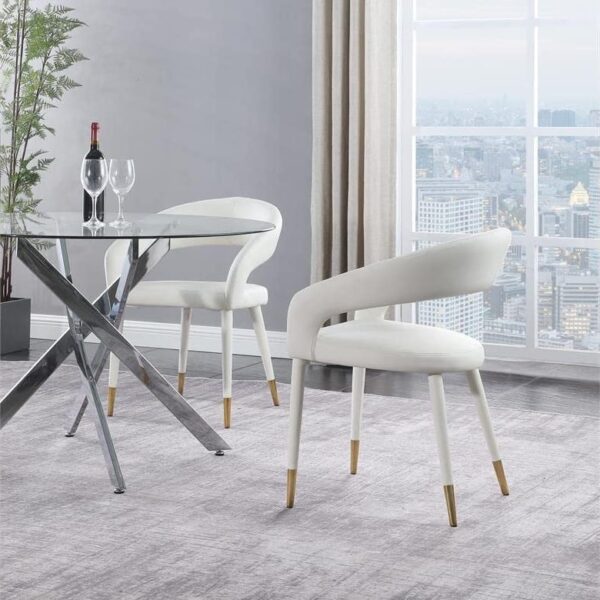 51 White Dining Chairs to Brighten Your Table Arrangement