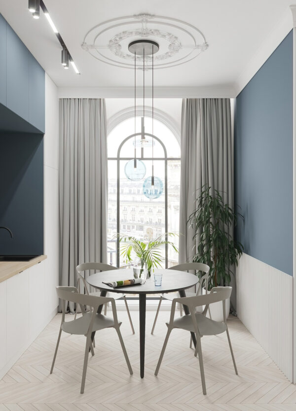 40 Blue Dining Room Designs With Tips & Ideas To Help You Design Yours