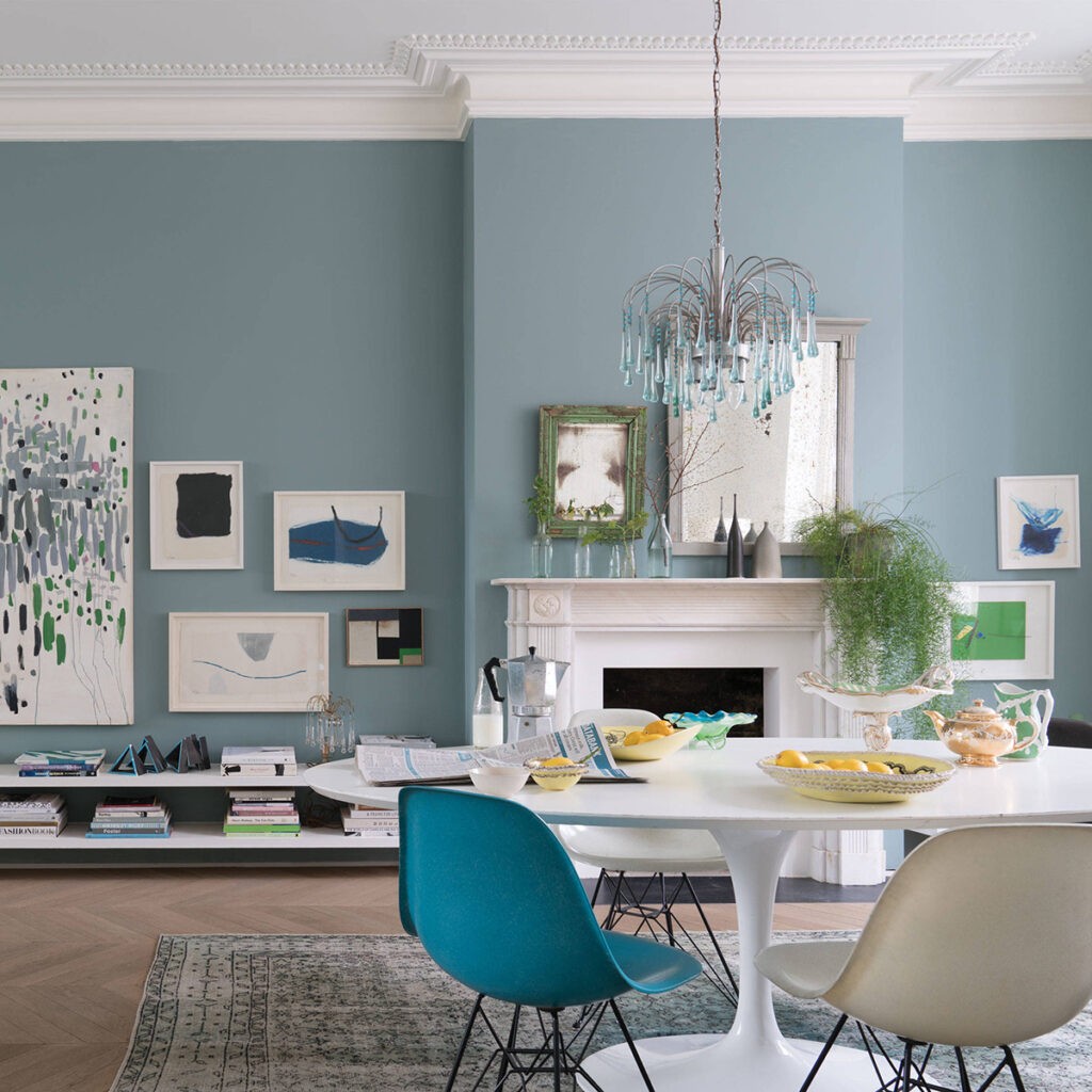 40 Blue Dining Room Designs With Tips & Ideas To Help You Design Yours