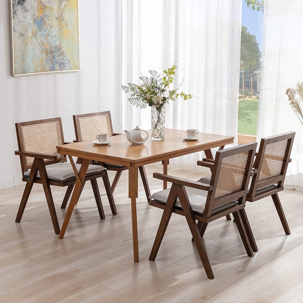 51 Cane Dining Chairs for a Boho-Chic Twist
