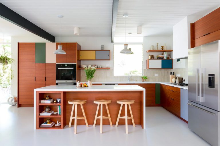 mid century modern kitchen colours | Interior Design Ideas