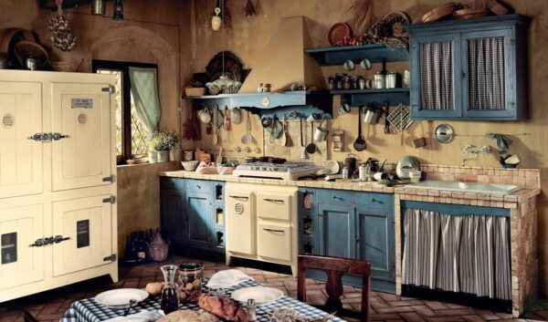 rustic spanish style kitchen | Interior Design Ideas