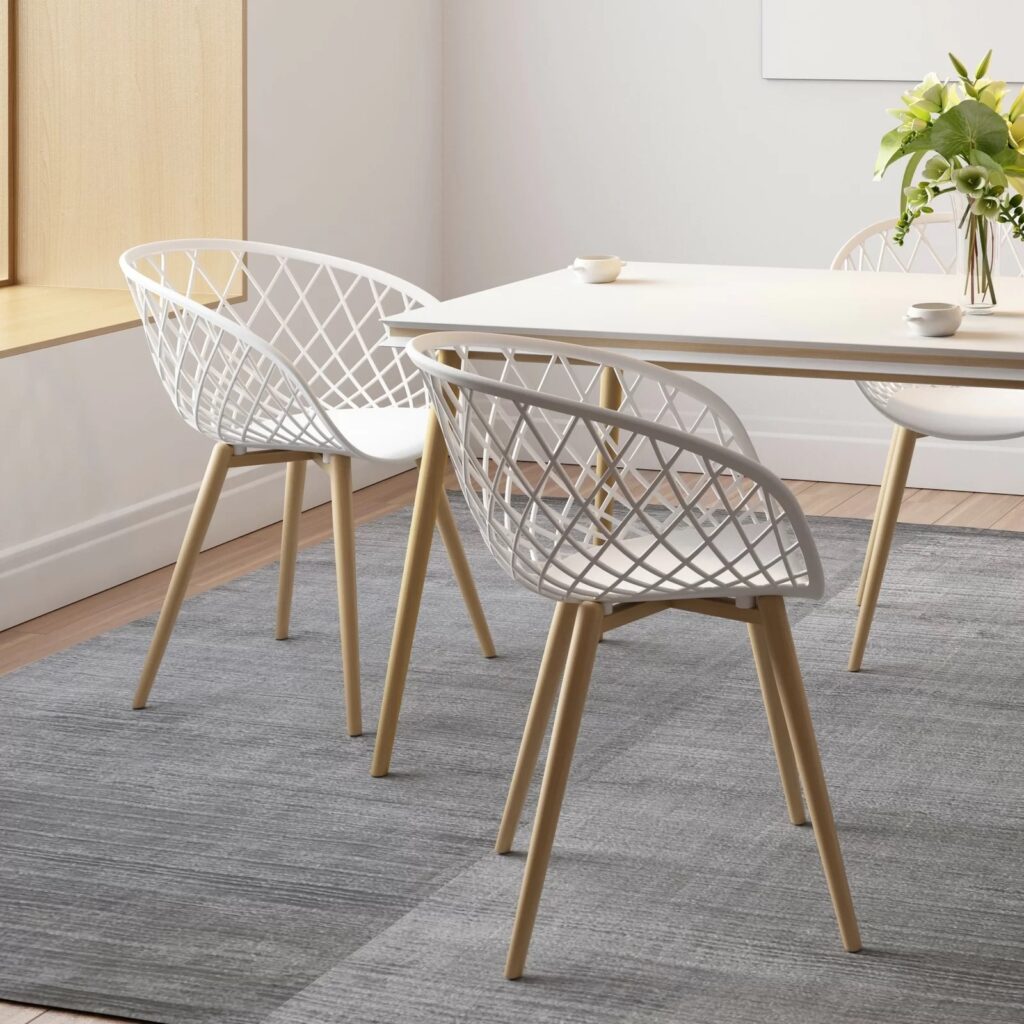51 White Dining Chairs to Brighten Your Table Arrangement