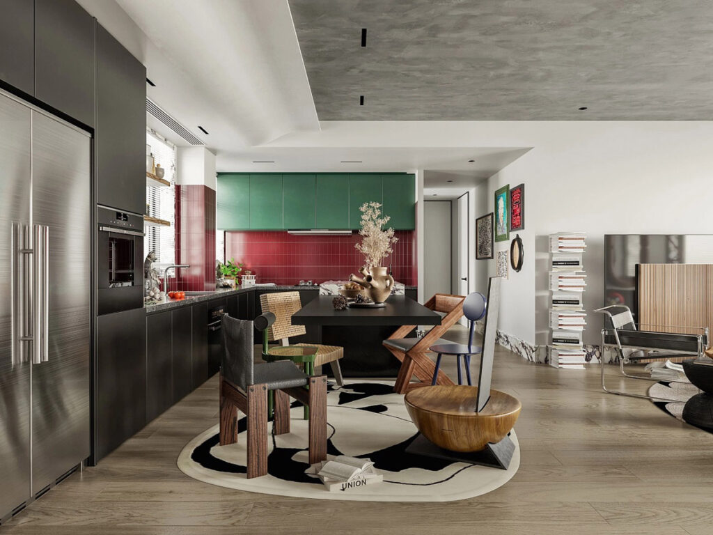 Characterful, Colourful Home Interiors