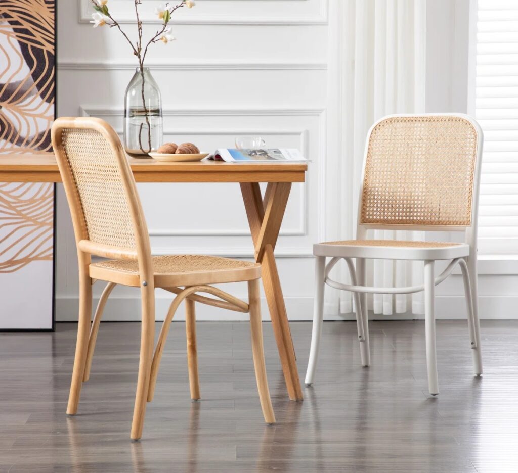 51 Cane Dining Chairs for a Boho-Chic Twist