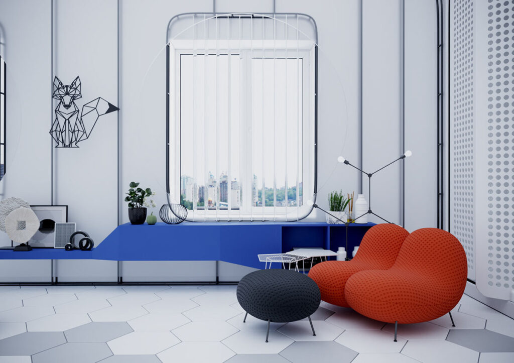 The Colorful Party Home Of A Female Vlogger
