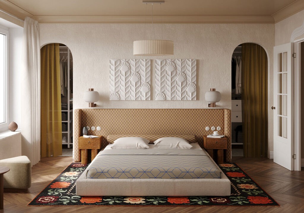 Warm Modern Interiors With Colour And Creativity