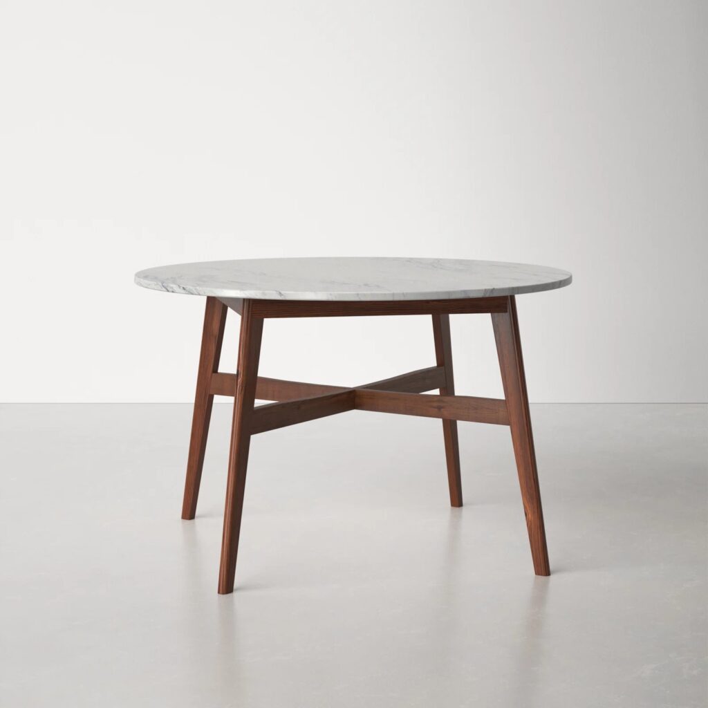 51 Marble & Faux Marble Dining Tables for Effortless Elegance
