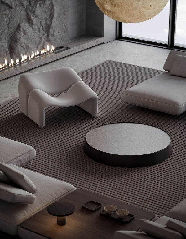 round coffee table | Interior Design Ideas