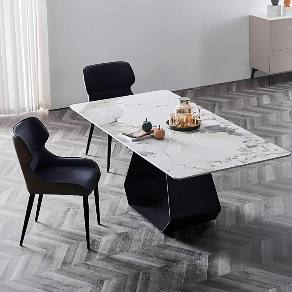 51 Marble & Faux Marble Dining Tables for Effortless Elegance