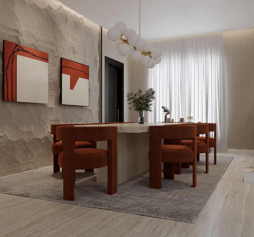 Warm Modern Interiors With Colour And Creativity