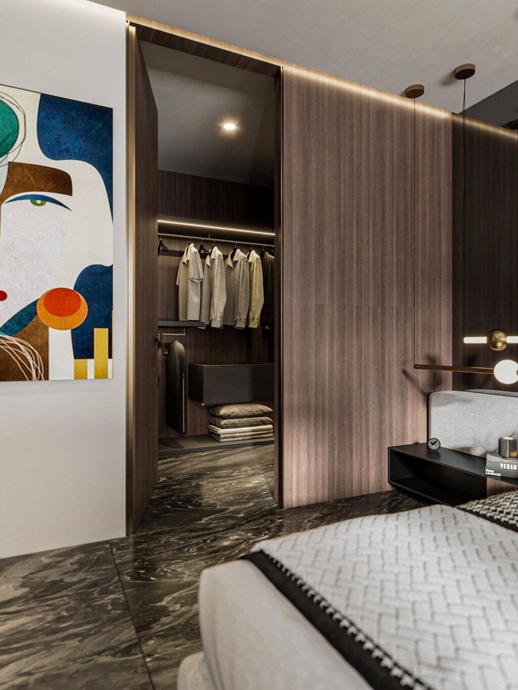 walk in wardrobe | Interior Design Ideas