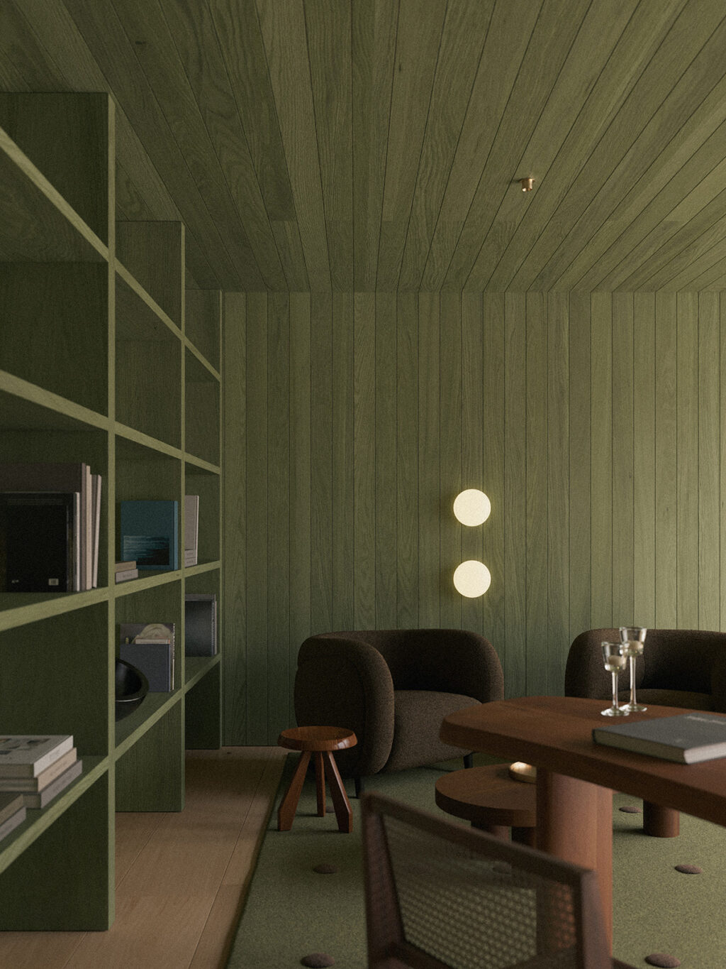 Subtle Home Design With Rammed Earth Walls